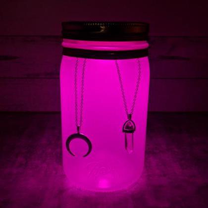 Moonlight Remote Led Mason Mood Light Home Decor Lamp on Luulla