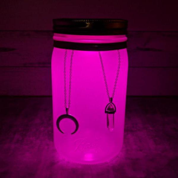 Moonlight Remote Led Mason Mood Light Home Decor Lamp on Luulla